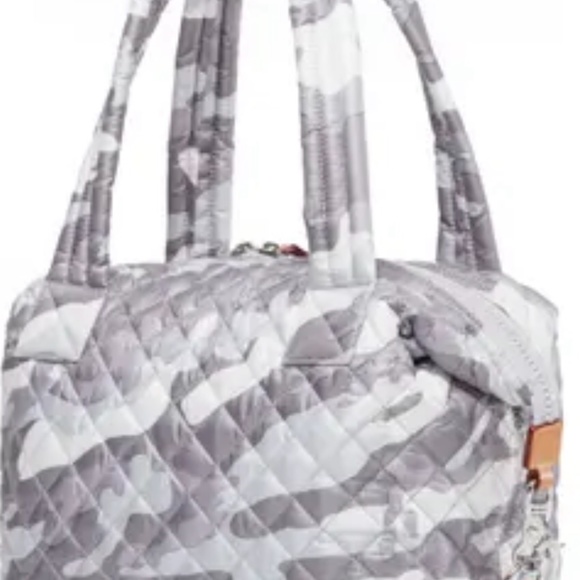 MZ Wallace | Bags | Mz Wallace Grey Camouflage Medium Sutton Bag | Poshmark